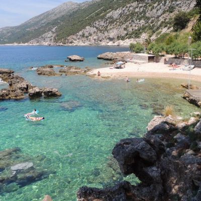 Borak II beach 🏖️ Borak, Dubrovnik-Neretva, Croatie - caractéristiques ...