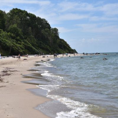 Der Bakenberg mit Ostseestrand 🏖️ Bakenberg, île de Rugen, Allemagne ...