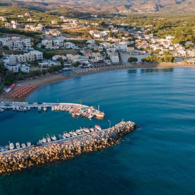 Paralia Kalives 🏖️ île de Crète, Grèce - caractéristiques détaillées ...