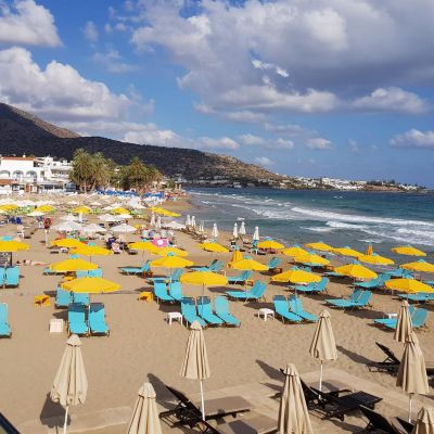 Stalis beach 🏖️ île de Crète, Grèce - caractéristiques détaillées ...