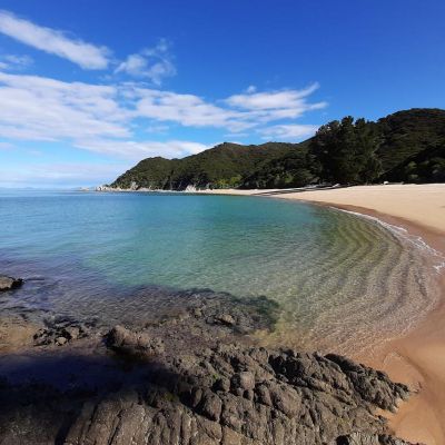 Mutton Beach 🏖️ Totaranui, Île du Sud, Nouvelle-Zélande ...